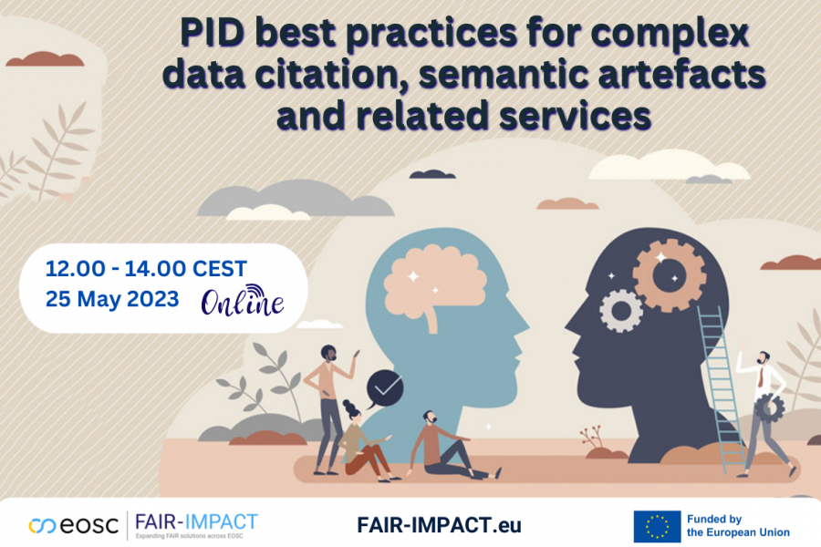 PID best practices for complex data citation, semantic artefacts and related services | FAIR-IMPACT